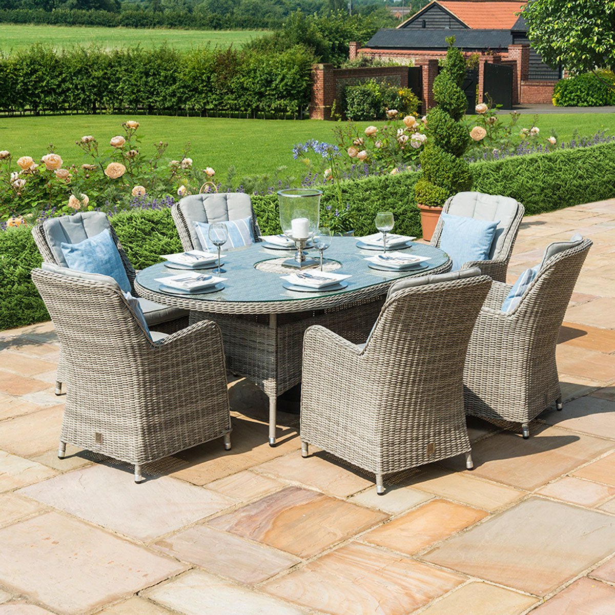 What To Consider Before Purchasing Rattan Dining Sets For Big Families ...