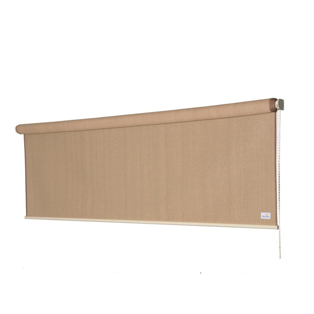 Roller blind W 2,96 x L 2,4m, Sand – Modern Rattan Ltd