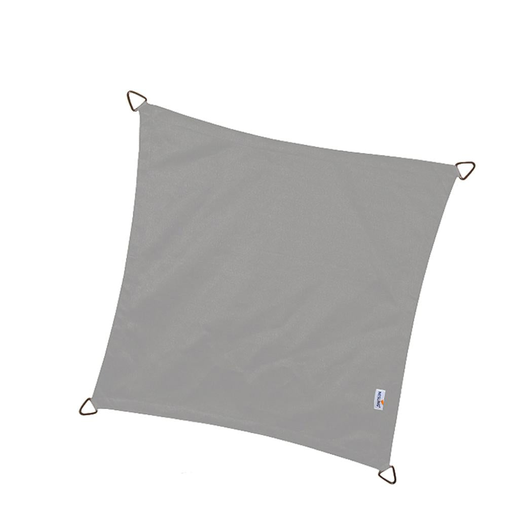 5m Square Waterproof Shade Sail Grey – Modern Rattan Ltd