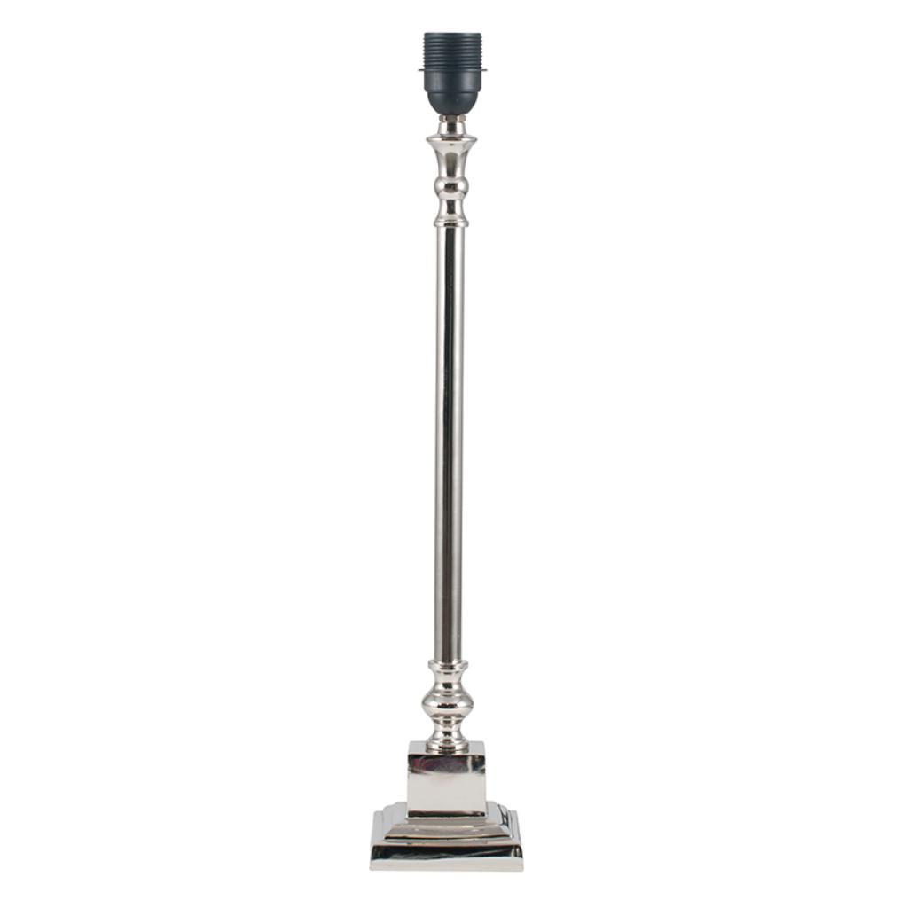 Claudius Nickel Metal Stick Table Lamp Base – Modern Rattan Ltd