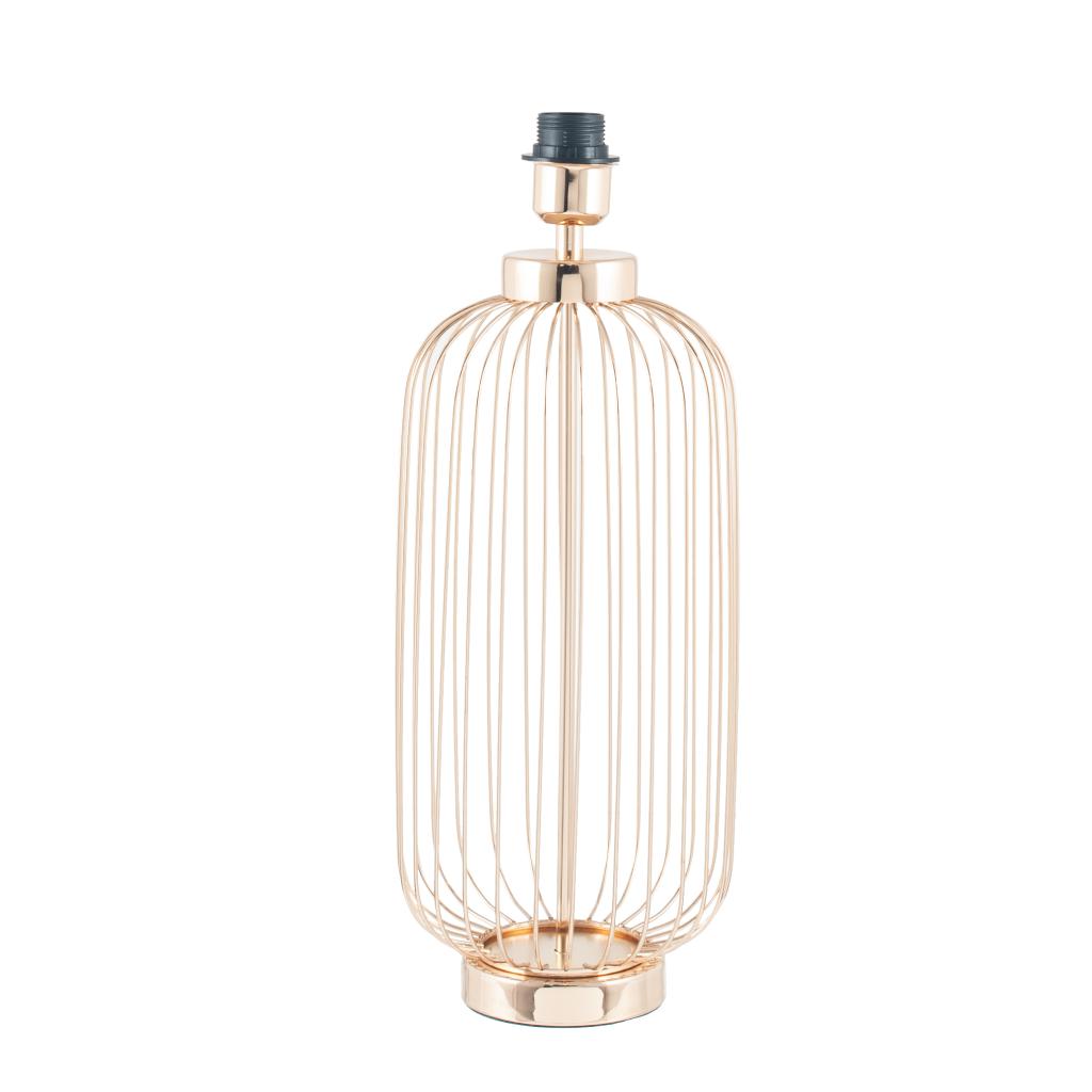 Dania French Gold Metal Wire Tall Table Lamp Base – Modern Rattan Ltd
