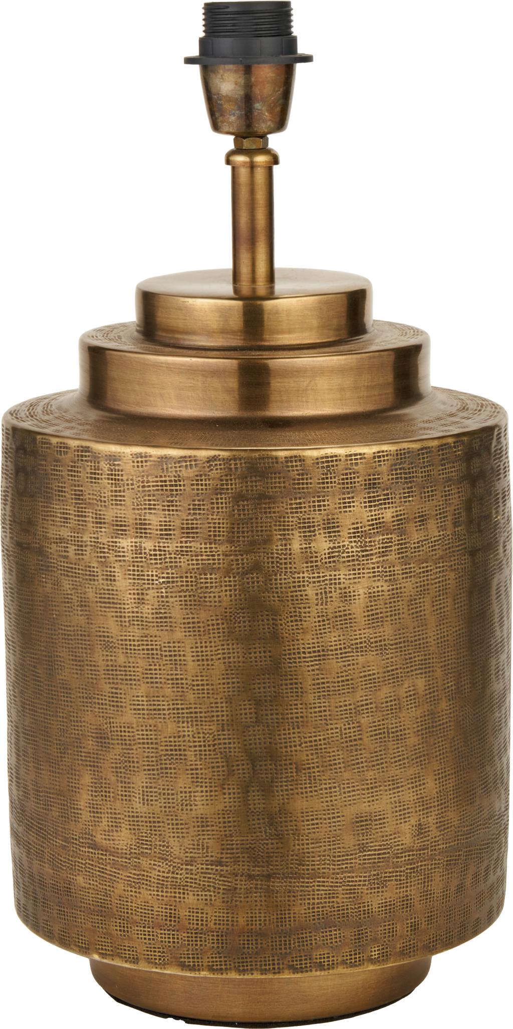 Zuri Antique Brass Metal Pot Table Lamp Base – Modern Rattan Ltd