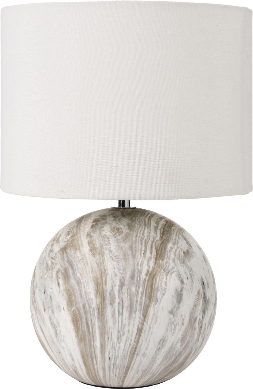 Viejo Grey Stone Effect Ceramic Table Lamp – Modern Rattan Ltd