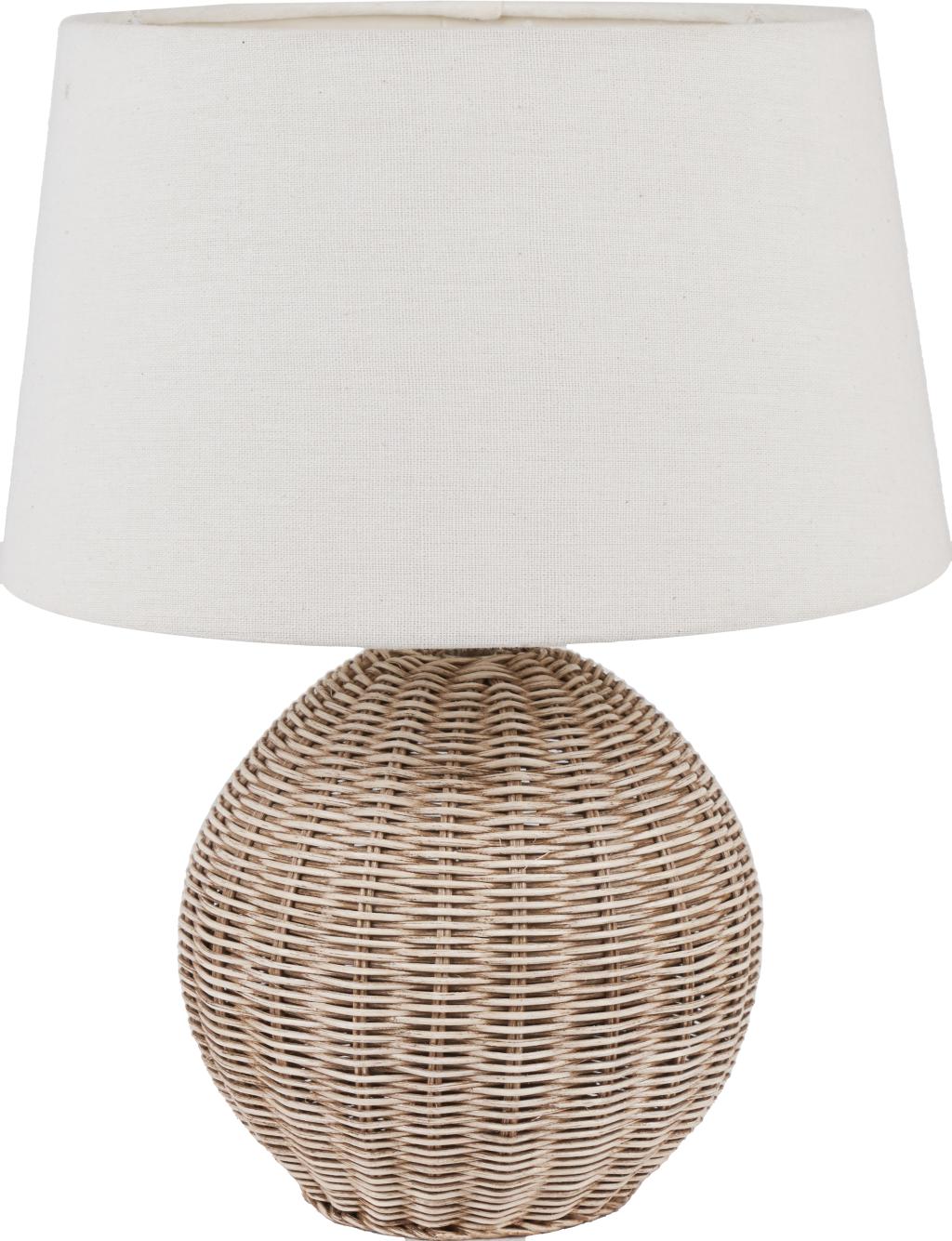 Raffles Small Rattan Cream Wash Table Lamp – Modern Rattan Ltd