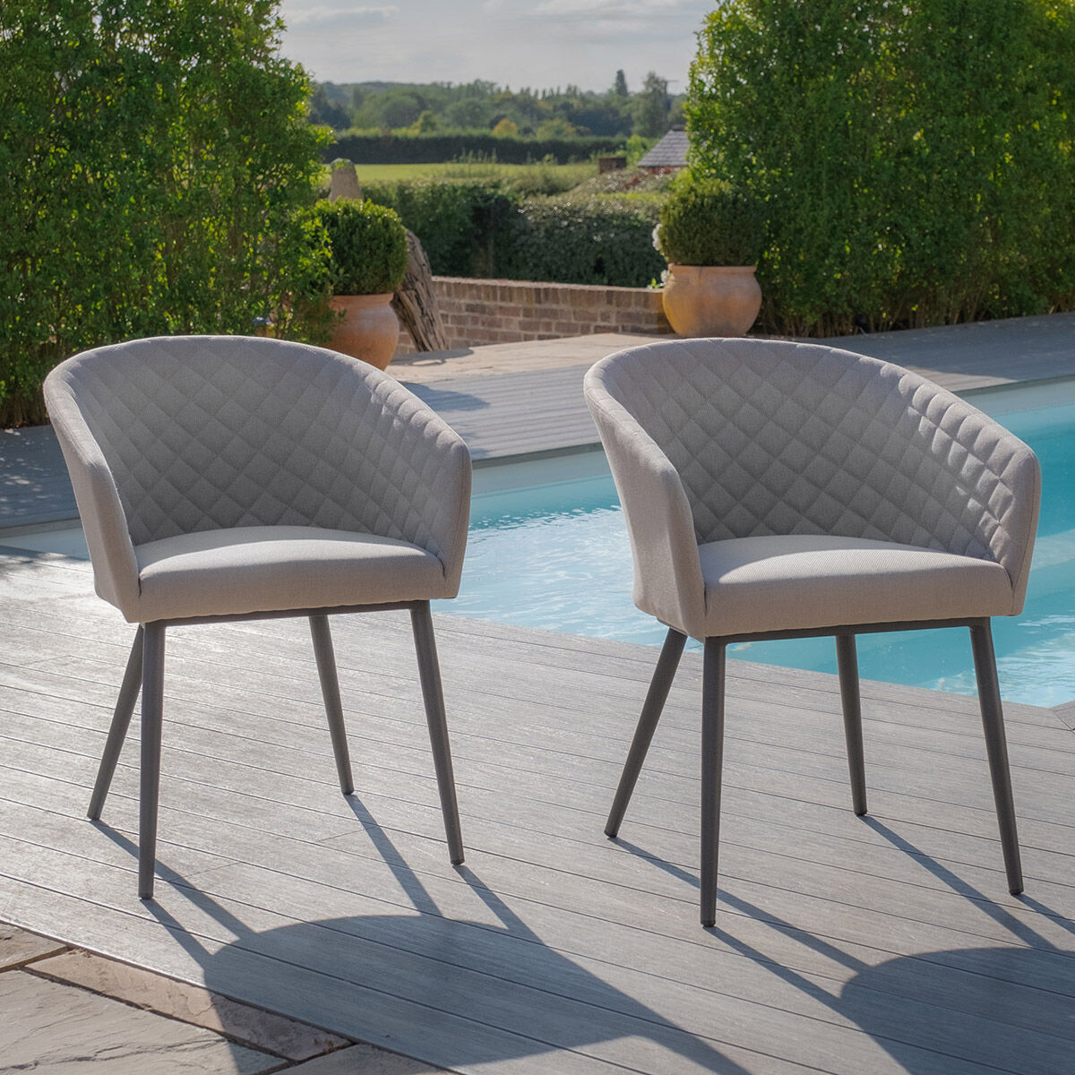 Ambition Dining Chairs x 2 – Modern Rattan Ltd