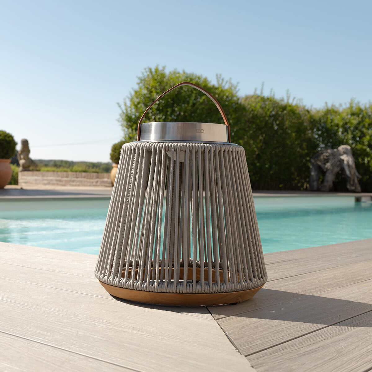 Athena Small Solar Light With Stand – Modern Rattan Ltd
