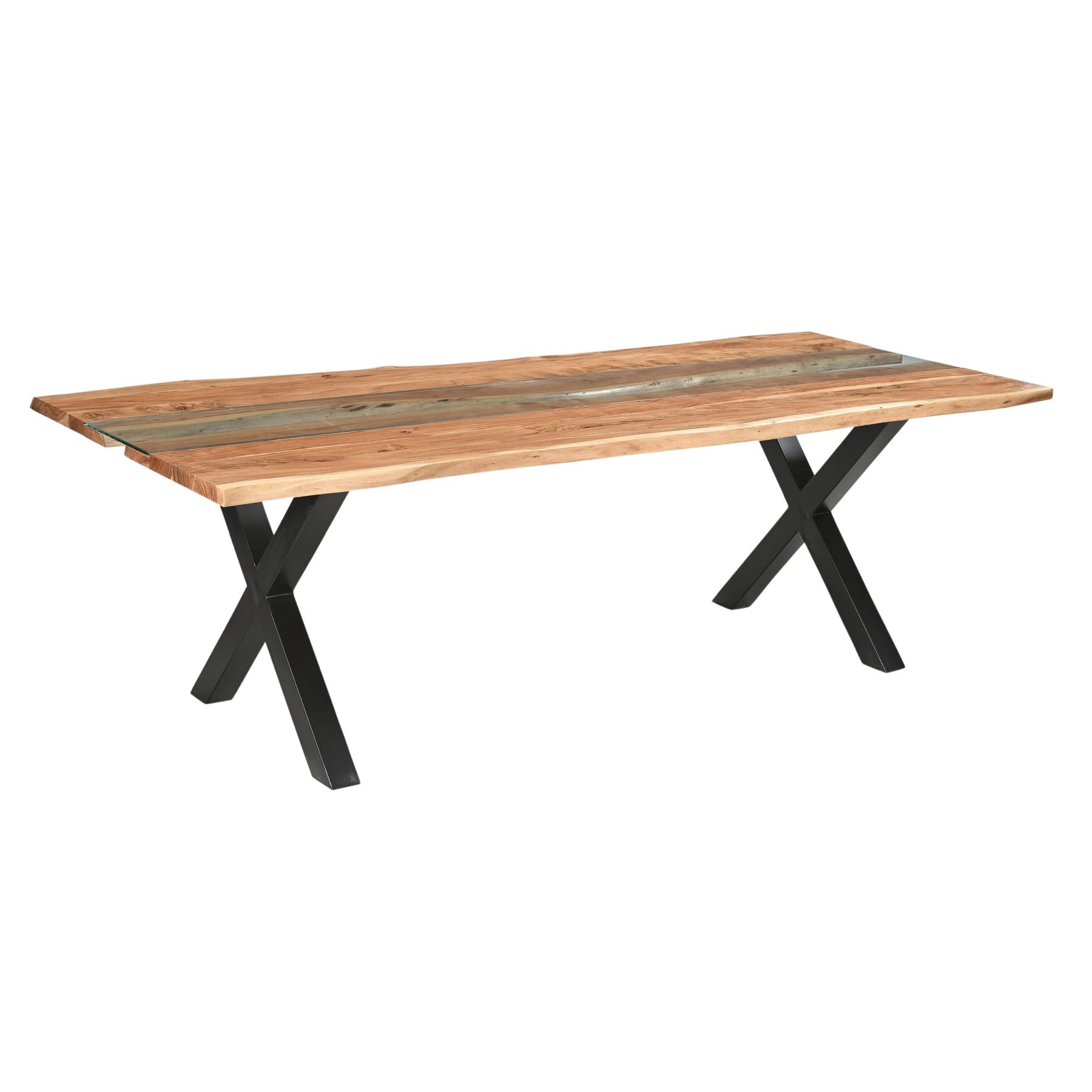 Live Edge Collection Large River Dining Table – Modern Rattan Ltd