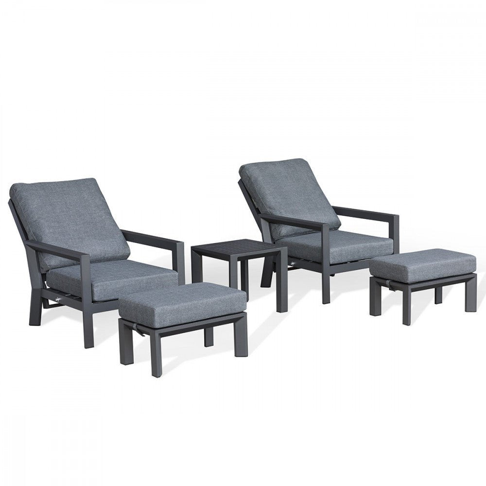 Maze - Manhattan 2 Seat Reclining Lounge Set – Modern Rattan Ltd
