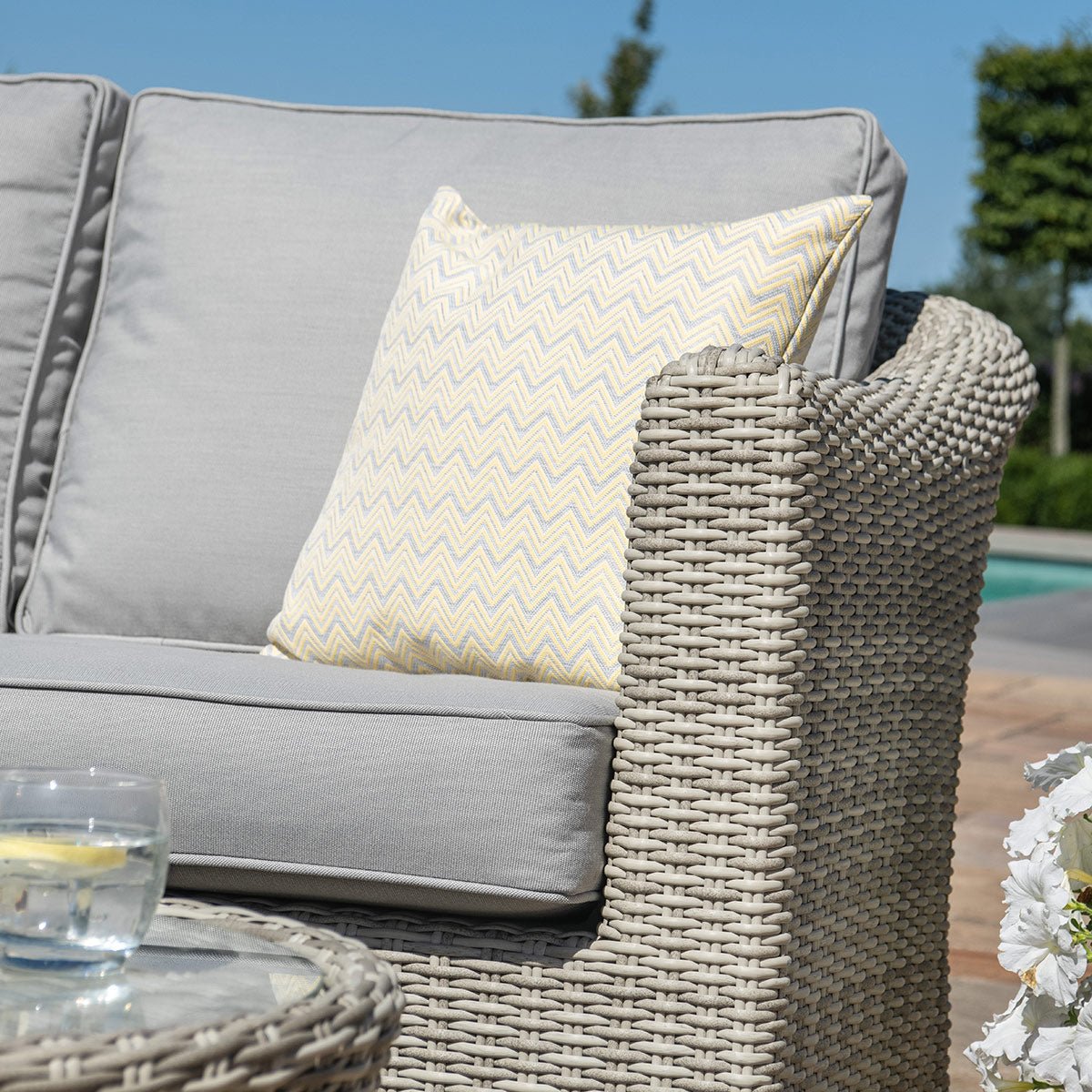 Maze Oxford 3 Seat Sofa Set Modern Rattan Ltd